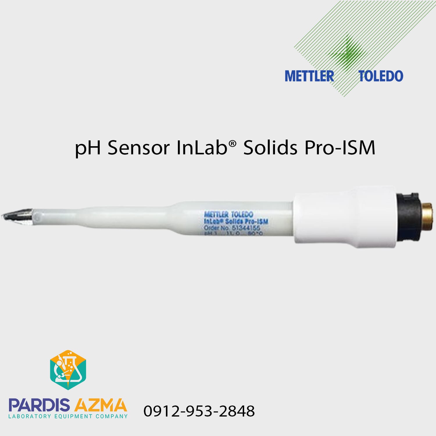 خرید و قیمت الکترود pH Solids Pro-ISM Sensor InLab
